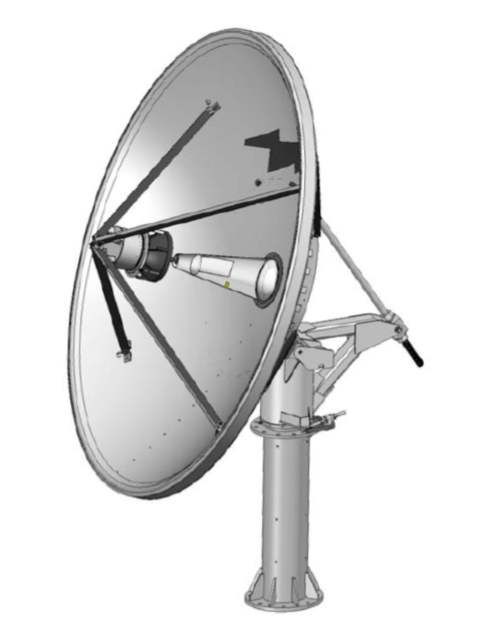 ASC Signal 3.5m Ka-Band Earth Station Antenna